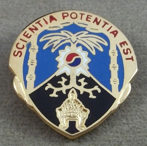 US Army Unit Crest Insignia 500th Military Intelligence Brigade - V ...