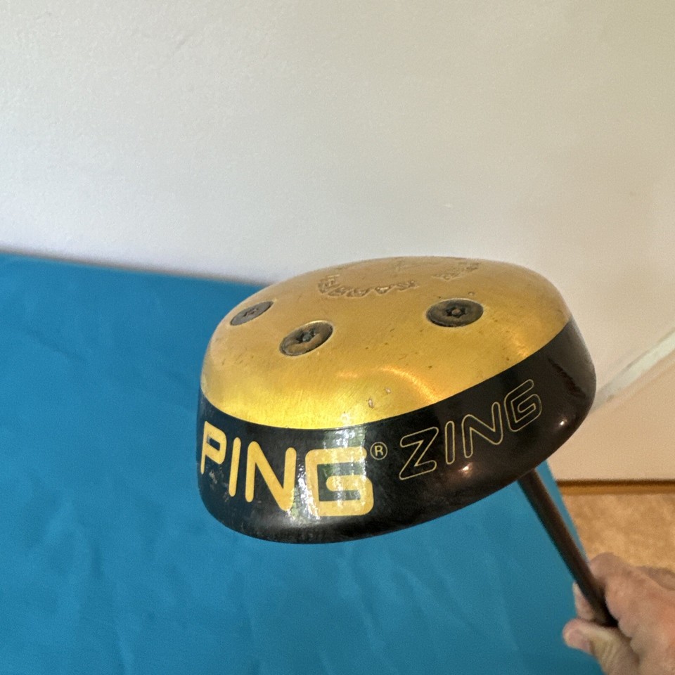 PING Karsten RARE Black ZING 4 Fairway Wood Ping Aldila Shaft Vintage ...