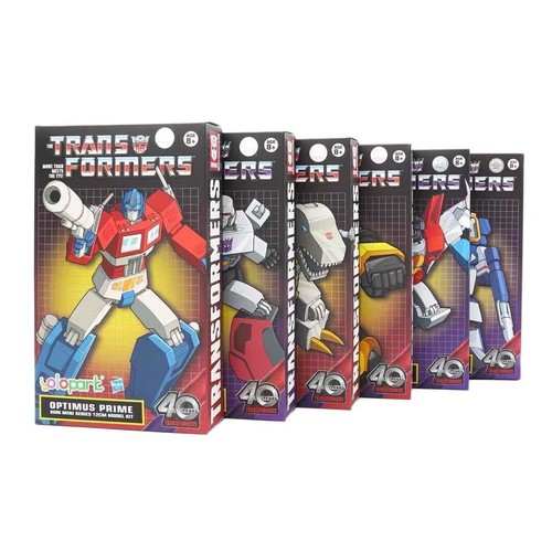 6 BOX SET Yolopark Transformers AMK Mini Series Model Kits Optimus ...