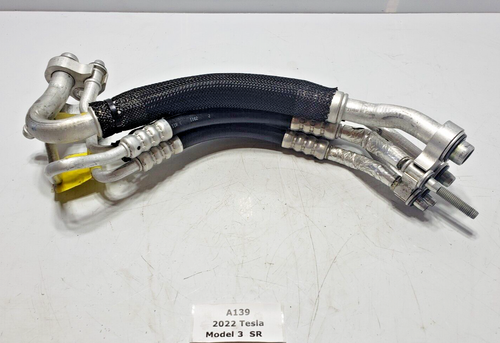 17-23 OEM Tesla Model 3 Y AC Line Air Conditioner Manifold HVAC Hose ...