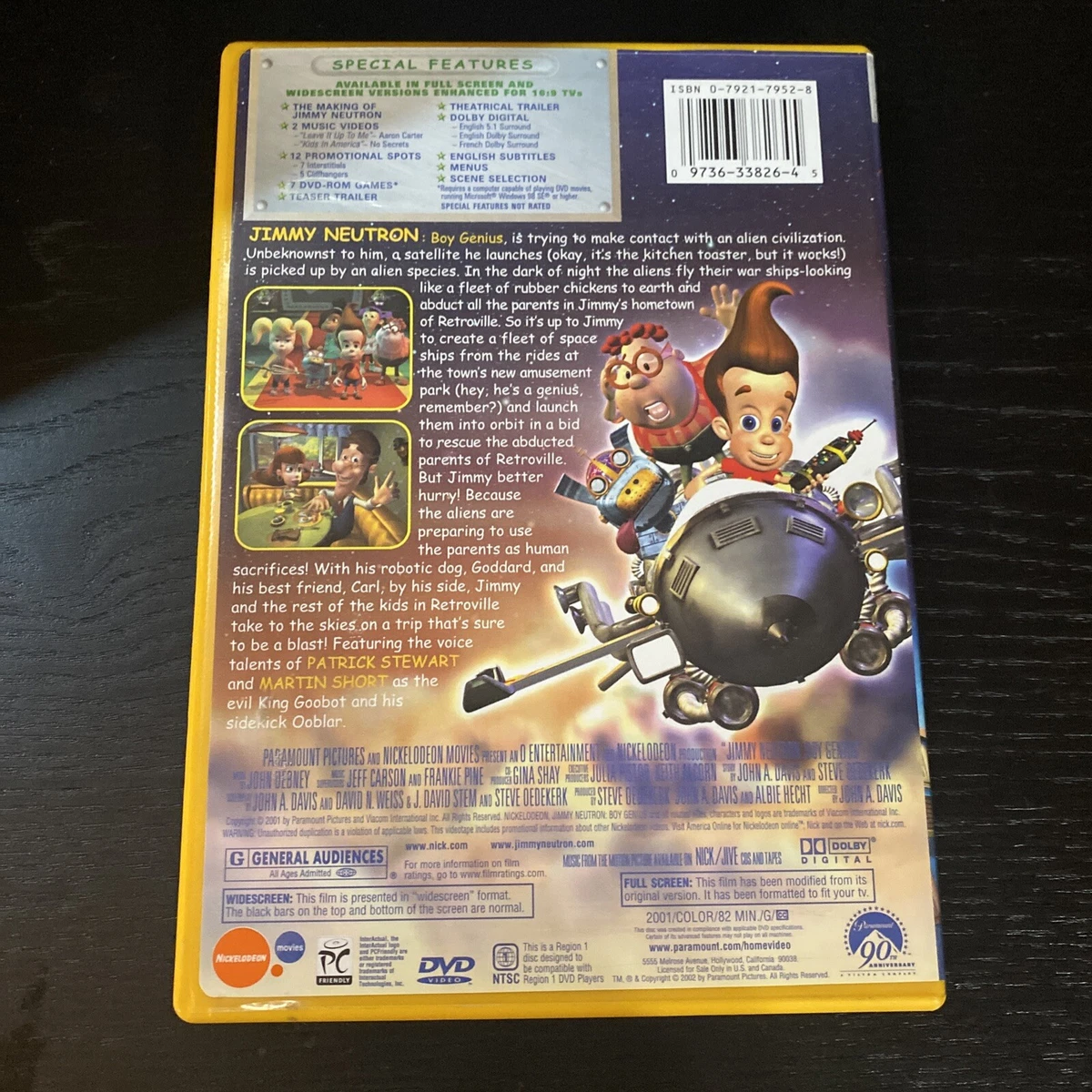 Jimmy Neutron Dvd Ebay