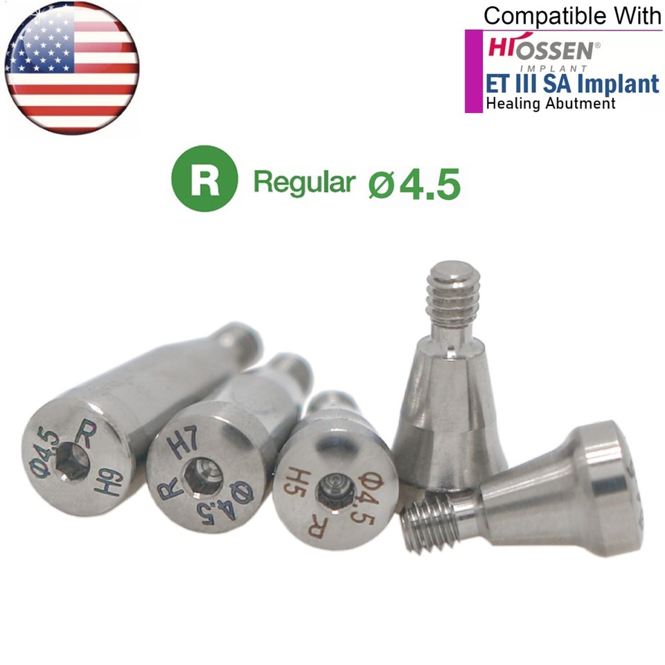 US Hiossen Osstem Dental Healing Abutment Cap Cover Screw Platform Mini ...