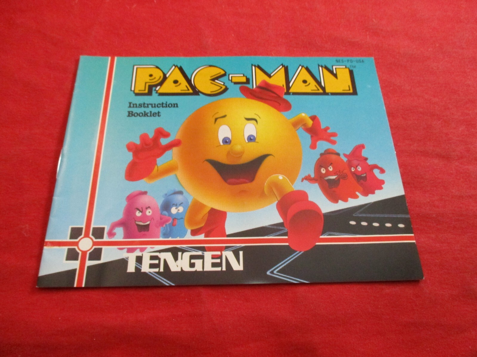 Pac-Man Tengen NES Nintendo Instruction Manual Booklet ONLY | eBay
