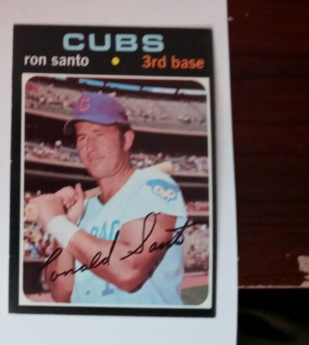 1971 Topps Ron Santo Card #220 near mint (see scan) | eBay