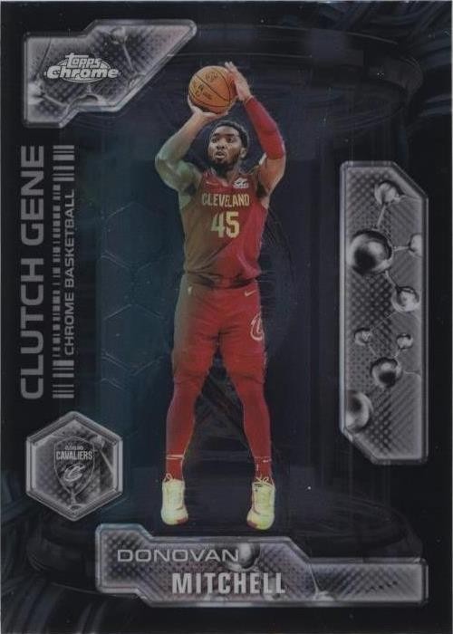 2025-26 Topps Chrome - Clutch Gene Donovan Mitchell #CG-10 for sale ...