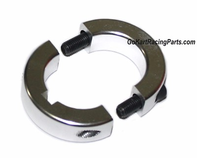 1) Lock Collar Aluminum Clamp 1 1/4" OD Go Kart Rear Axle Sprocket Hub ...