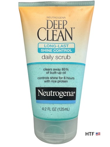 NEUTROGENA DEEP CLEAN SHINE CONTROL DAILY SCRUB 4.2 OZ | eBay