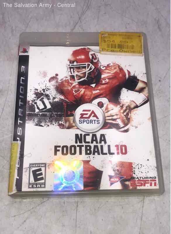 Sony PlayStation 3 MLB 12 NCAA Football 10 3D Convertible Video Games ...