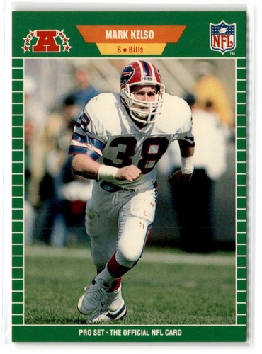 1989 Pro Set FOOTBALL #23 Mark Kelso Buffalo Bills | eBay