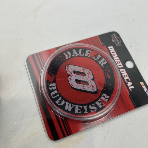 Official Dale Earnhardt Jr Domed Decal #8 Budweiser 3X3 Drivers Select ...