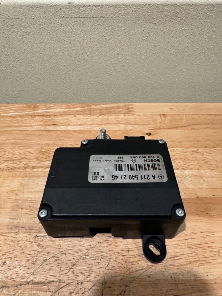 03-08 MERCEDES W211 E320 E350 E55AMG E500 BATTERY CONTROL MODULE ...