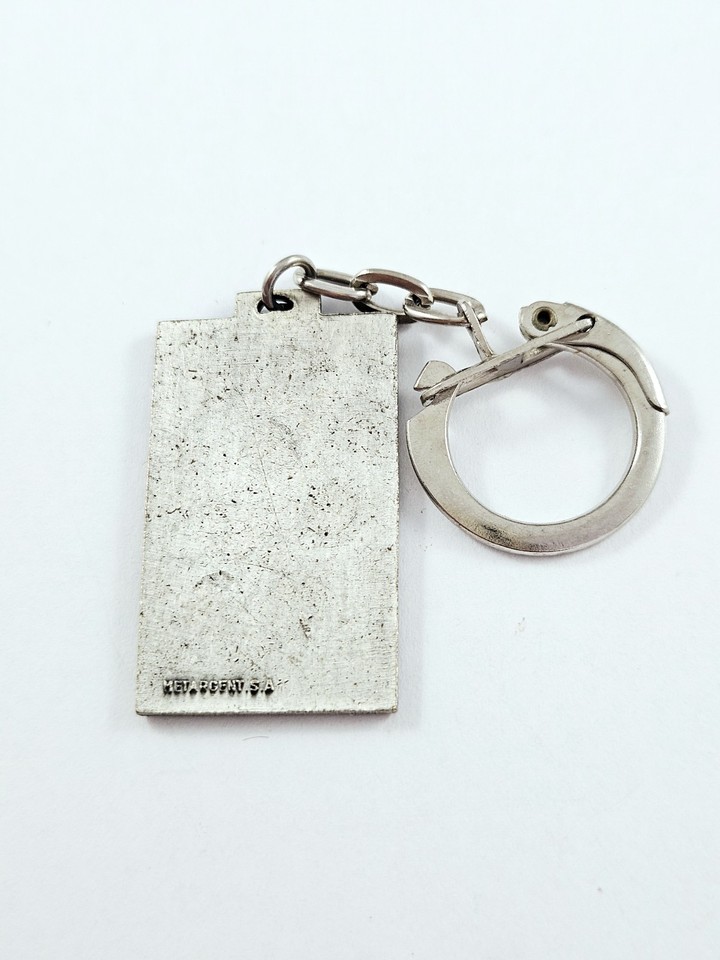 Keychain - Fiat Unic Trucks - Vintage 1970s Logo - Metal Garages - | eBay