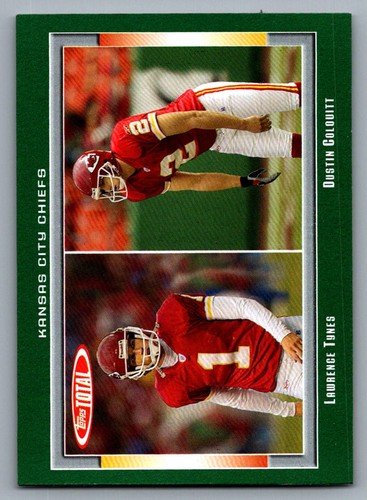 2006 Topps Total #375 Lawrence Tynes, Dustin Colquitt Kansas City ...