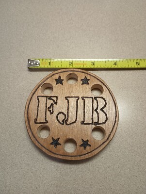 Muzzleloader/Flintlock Loading Block. 50 caliber. ""Engraved "FJB". | eBay