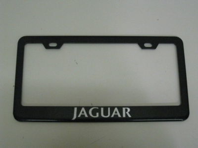JAGUARxk xj xf xE s/x/f type F/E Pace BLACK Metal License Plate Frame ...