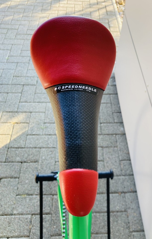 Cinelli Gazzetta 54 Pista Fixed Gear Bike Green MKS Tune Factory 5 BLB ...