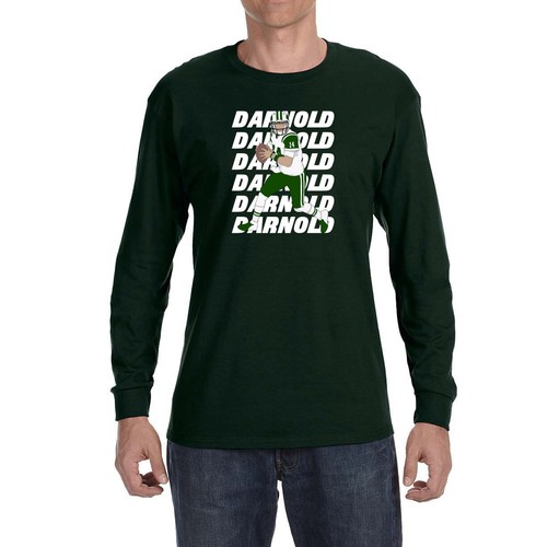 New York Jets Sam Darnold Text Pic Long sleeve Shirt | eBay