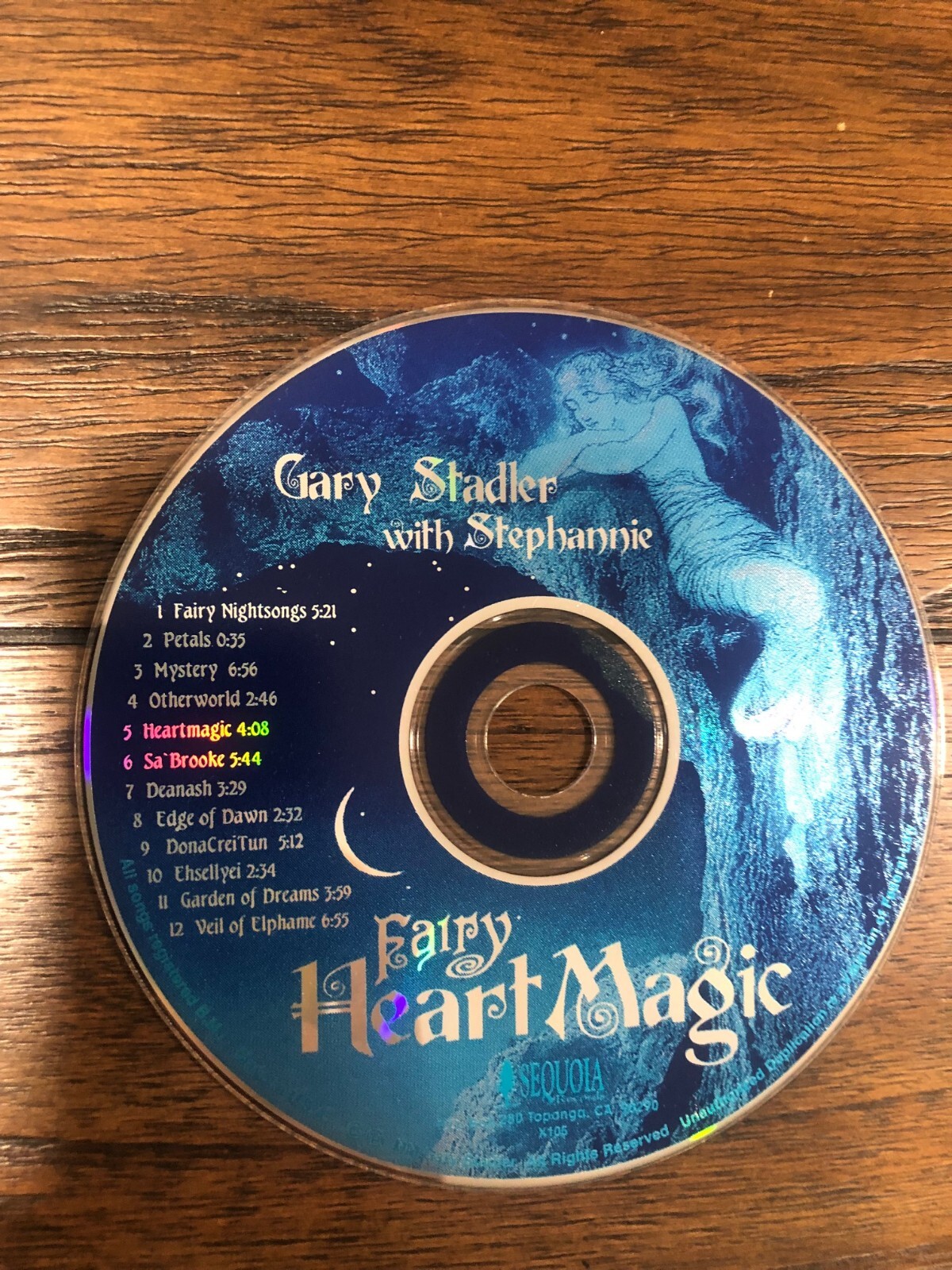 Fairy Heart Magic - music CD By Gary Stadler | eBay