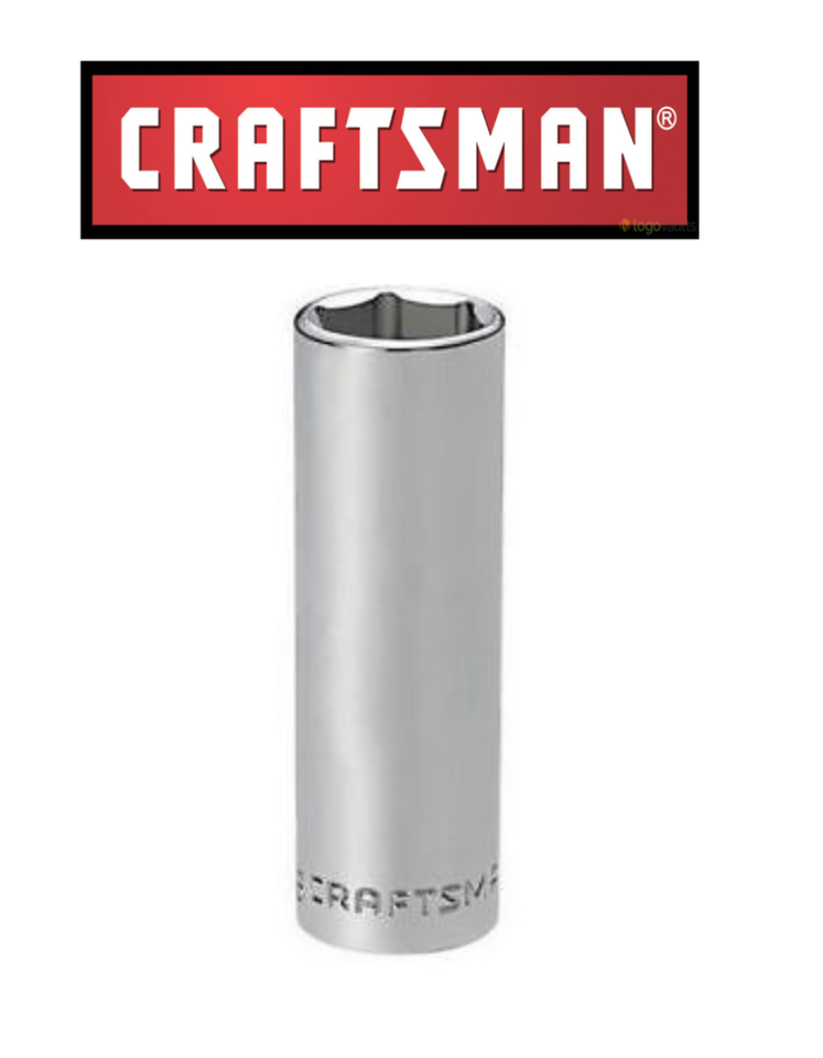 New Craftsman Spark Plug Socket 1/2 or 3/8" Drive, 5/8", 3/4" , 13/16 ...