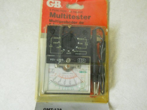 GB 5 Function 16 Range Multi-tester GMT-12A Electrical Testing ...