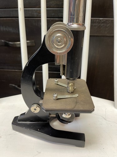 VINTAGE E. LEITZ-WETZLAR MICROSCOPE WOOD CASE | eBay