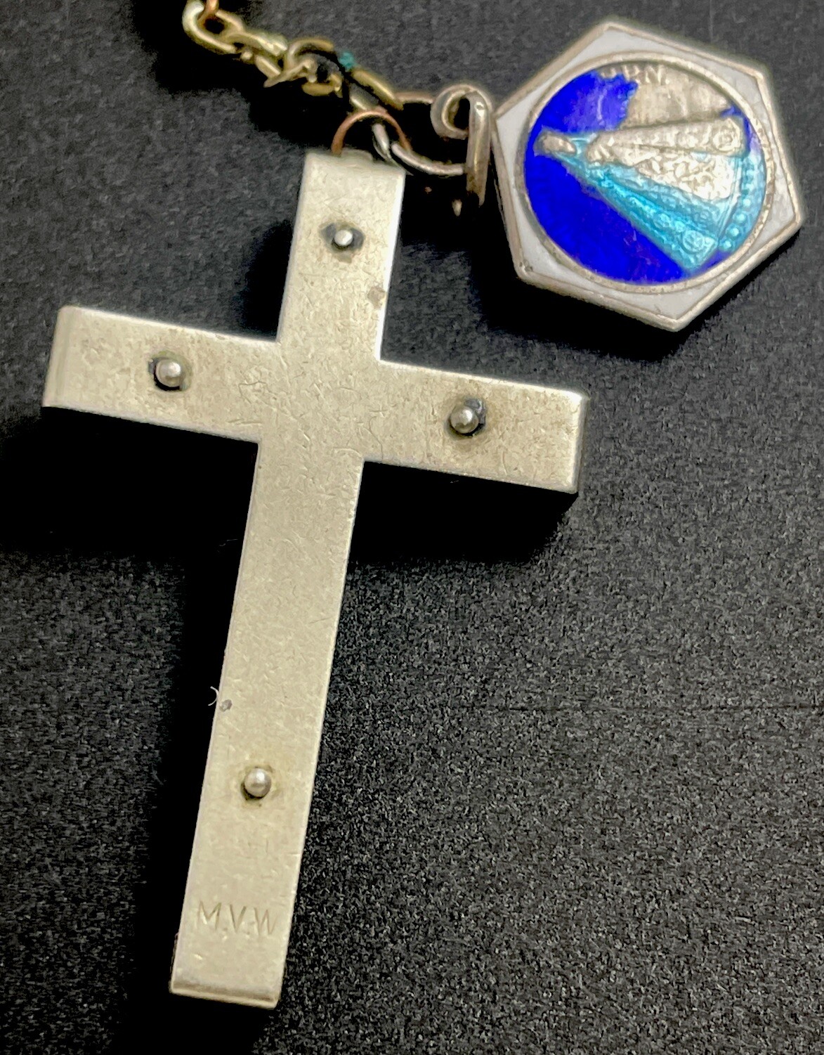 Vintage Catholic Tigers Eye Stone Rosary, Crucifix + Medal, France | eBay