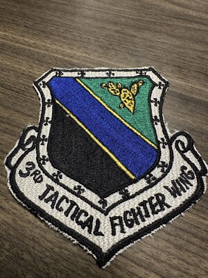 Vintage US Military Air Force 3rd Tactical Fighter Wing Patch - Bien ...