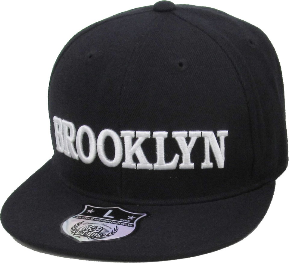 New York Harlem Bronx Brooklyn Embroidered Fitted Hat Cap Borough NYC ...