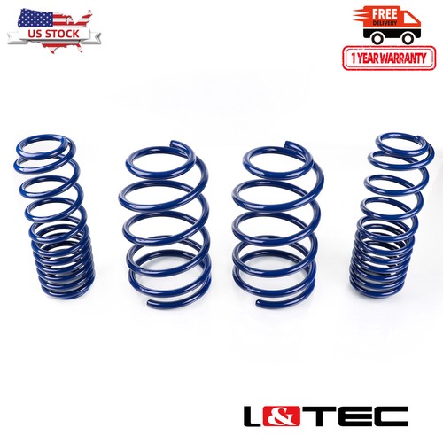 L&TEC Lowering Springs FOR 2005-2014 Mustang 1.5"F/1.5"R V6 V8 GT BLUE ...