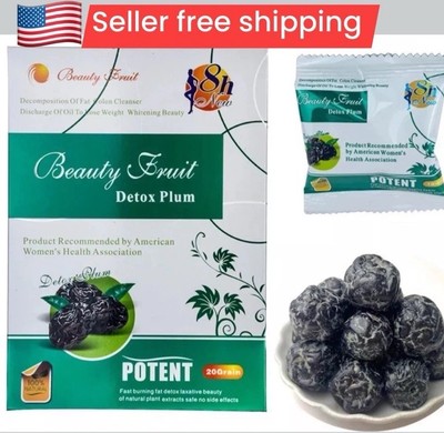5 Boxes 20/box Detox Plum Slimming Weight Loss Detox Healthy Dry Fruits ...