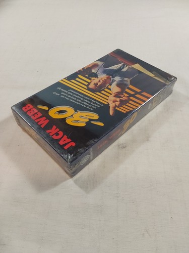 Vintage Factory Sealed VHS 30 Jack Webb Los Angeles Herald-Examiner ...