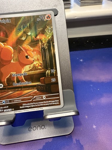 Pokemon TCG Vulpix 138/132 IR Illustration Rare Mega Evolution NM Near ...