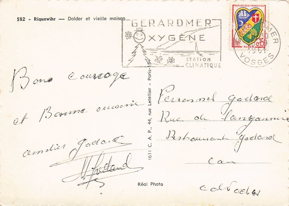 68 RIQUEWIHR DOLDER ET VIEILLE MAISON | eBay UK