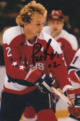 PAT RIBBLE AUTHENTIC AUTOGRAPH WASHINGTON CAPITALS PHOTO | eBay