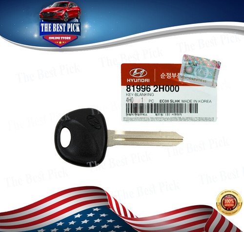 ⭐GENUINE⭐ Uncut Blanking Key for 2007-2010 Hyundai Elantra 819962H000 ...