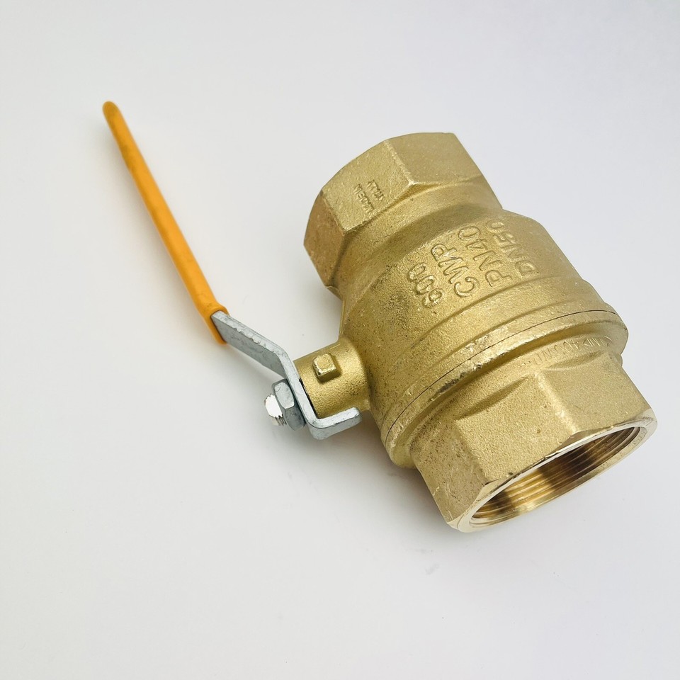 2" BRASS STANDARD PARKER 04479465 MANUAL BALL VALVE 2-PICE, FNPT ENDS, 600 CPW | eBay