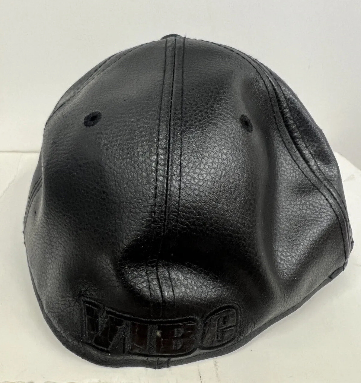 New Era Fitted Cap - VIBE MAGAZINE - Black Leather -s… - Gem