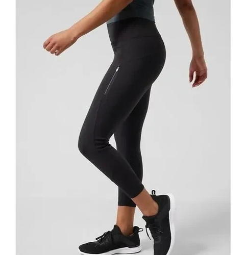 Athleta Rainier High-Rise Tight Leggings Women's Size XL Black ...