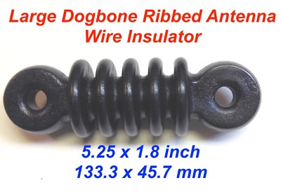 Taurus Large Dogbone (Dog Bone) Ribbed Antenna Wire Insulator - Free ...