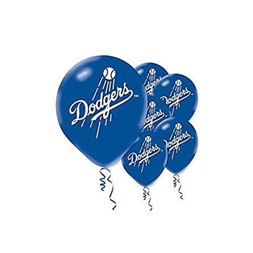 Amscan Los Angeles Dodgers Major League Baseball Printed Latex Party ...