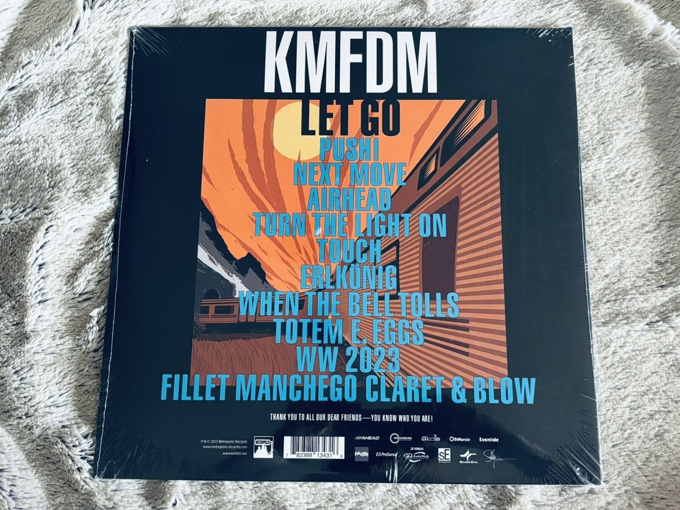 KMFDM Let Go Vinyl LP Autographed Signed New Seal Never Been Used | eBay