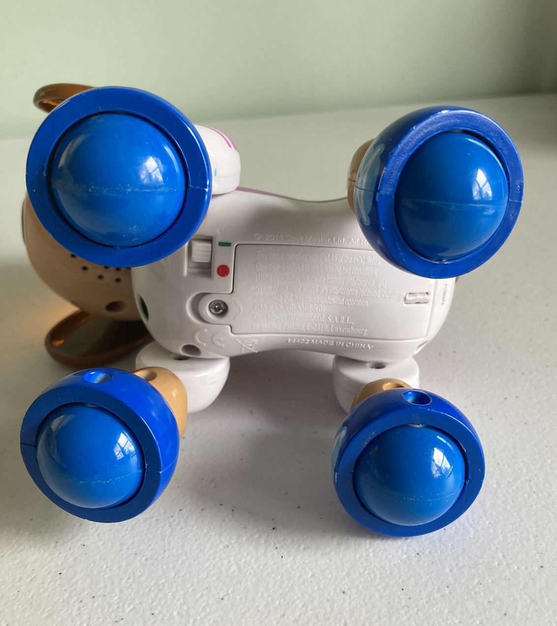 Zoomer Zuppie "Kicks" by Spinmaster Interactive Multicolor Robot Puppy ...