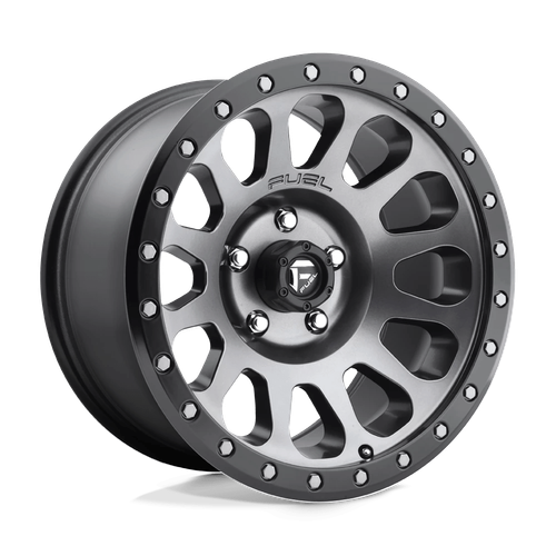 Fuel Vector D601 18x9 +1 Anthracite w/ Black Ring Wheel 6x139.7 6x5.5 ...