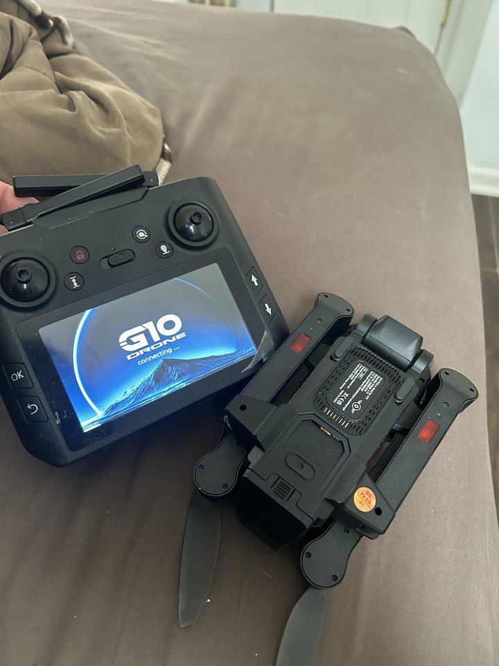 G10 GPS Drone with 4K HD Camera EIS, 4.5 Inch Screen On Controller | eBay