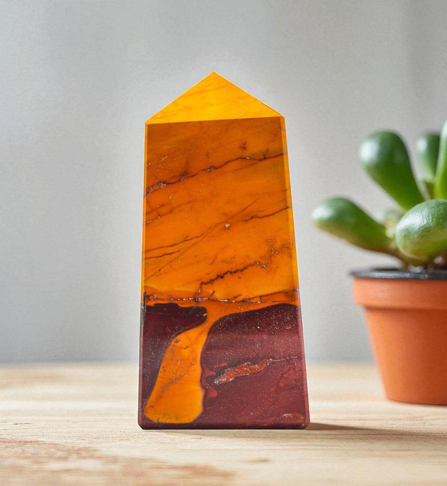 11cm Mookaite Jasper Crystal Decor Metaphysical Healing Power Spirit ...