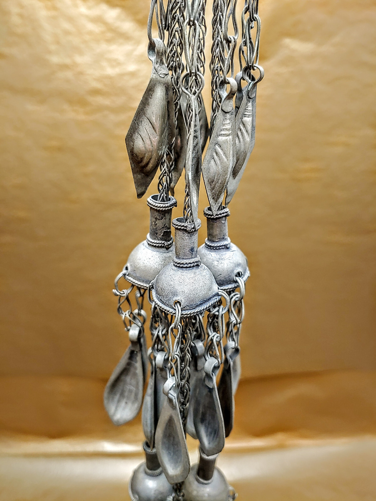 Antique Silver Middle Eastern Metal Tribal Tassel | eBay