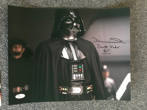Star Wars Darth Vader Daniel Naprous Autographed Signed 11x14 Photo JSA ...