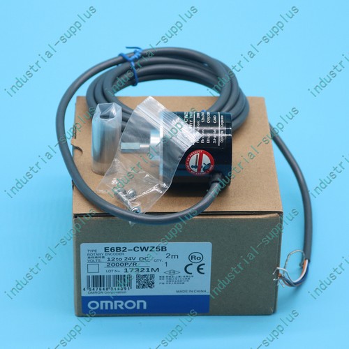 NEW OMRON Incremental Rotary Encoder 2000p/r 12~24VDC E6B2-CWZ5B free ...