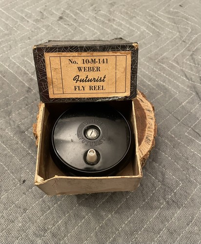 Vintage WEBER FUTURIST Fly Reel In Original Box - No. 10-M-141 | eBay