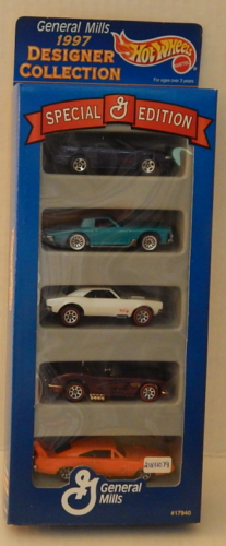 Hot Wheels General Mills 1997 Designer Collection Gift Pack Mail Order ...